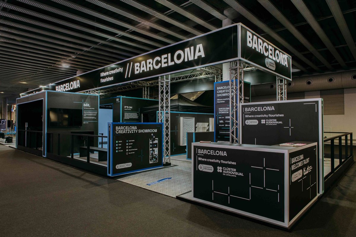 El stand de Barcelona Activa diseñado por 118 Studio conquista la feria ...