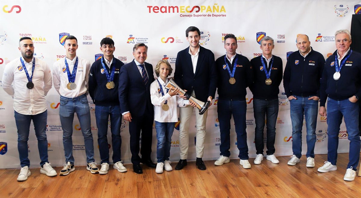 El CSD recibe al equipo español que ganó los FIA Motorsport Games en ...