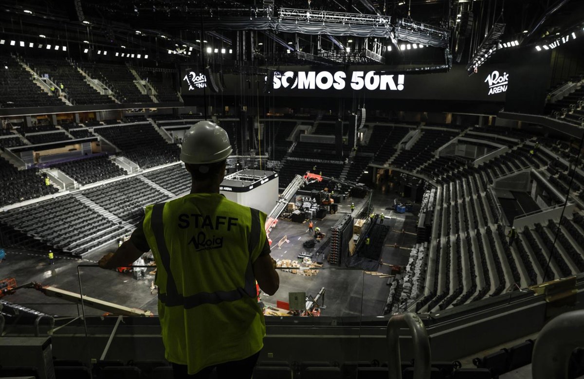 El Roig Arena de València entra de lleno en las pruebas de pista de ...