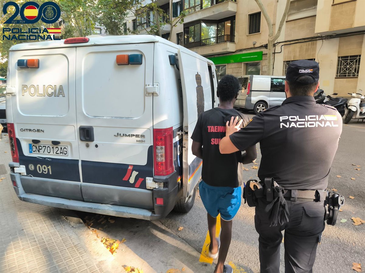 Detenido un hombre por una oleada de robos en el interior de vehículos en varios barrios de Palma