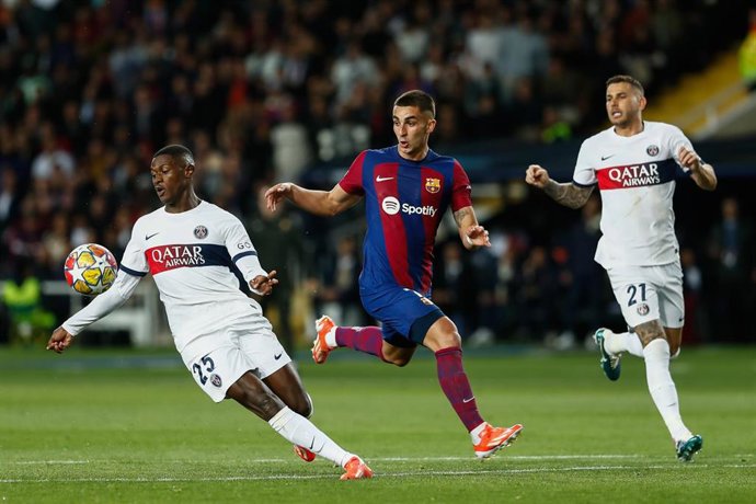 Declarado de alto riesgo el FC Barcelona-PSG de la Liga de Campeones