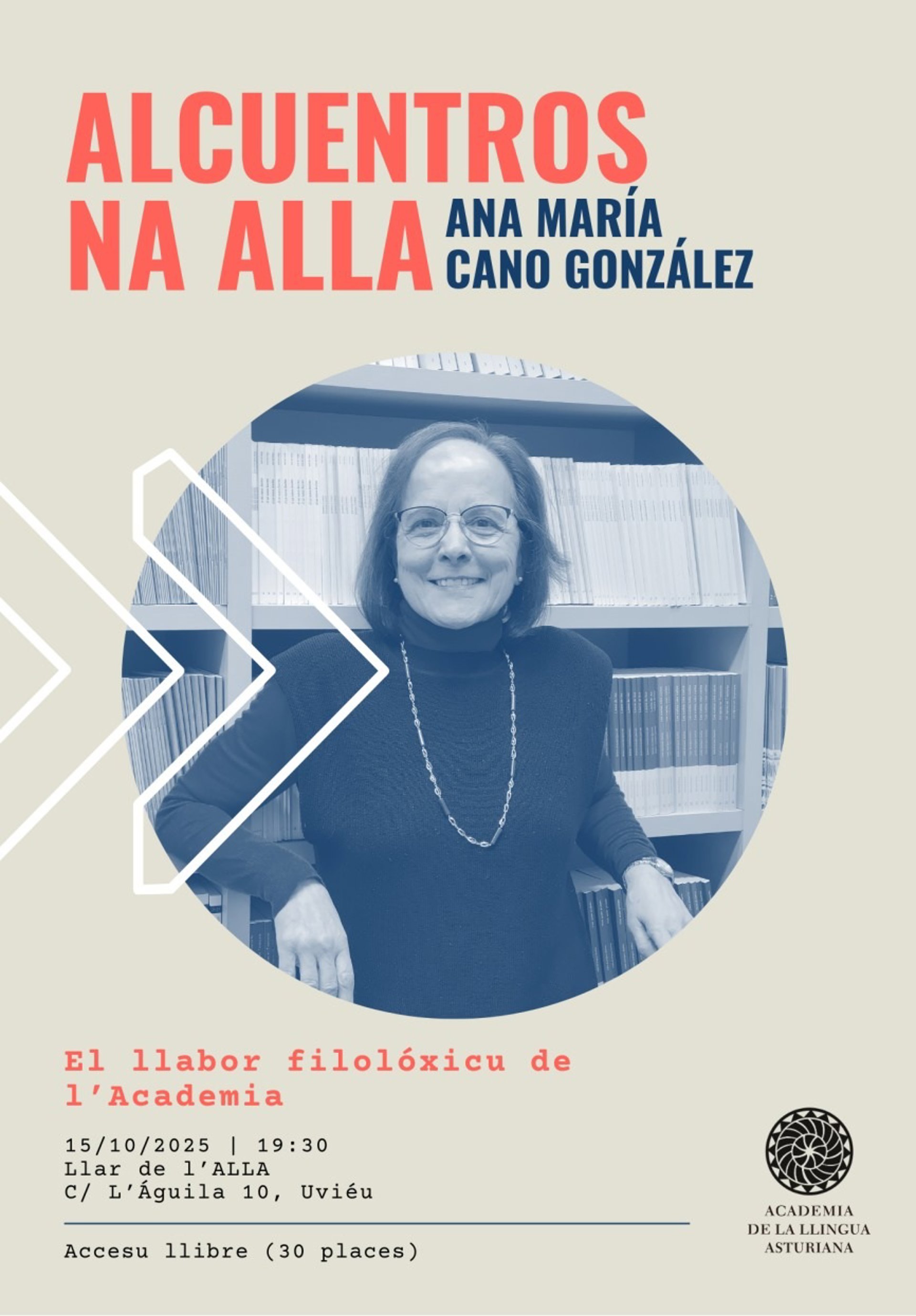 La ex-presidenta de l'Academia de la Llingua Ana María Cano protagoniza ...