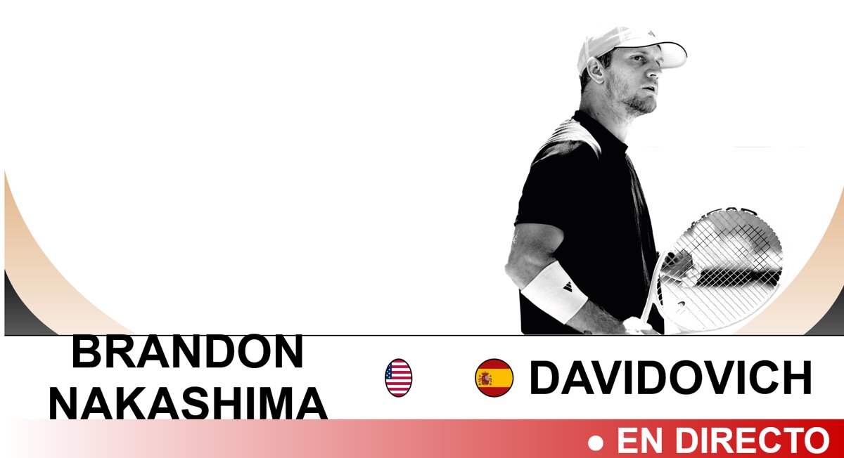 Brandon Nakashima - Alejandro Davidovich Fokina, en directo hoy: sigue ...
