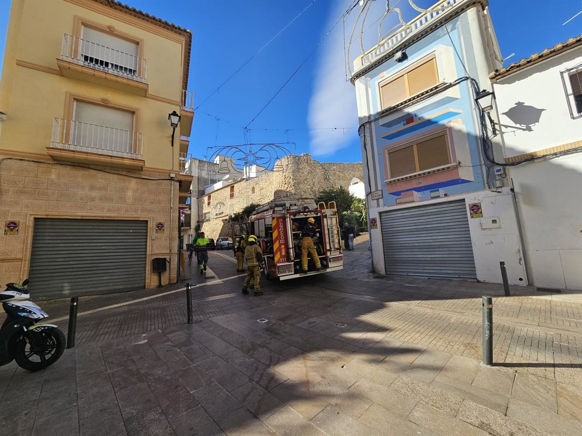 Un conat d'incendi obliga a desallotjar 40 minuts l'Ajuntament de Calp