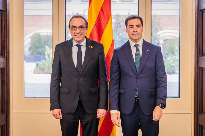 Rull rep Pradales en la seva segona visita institucional al Parlament
