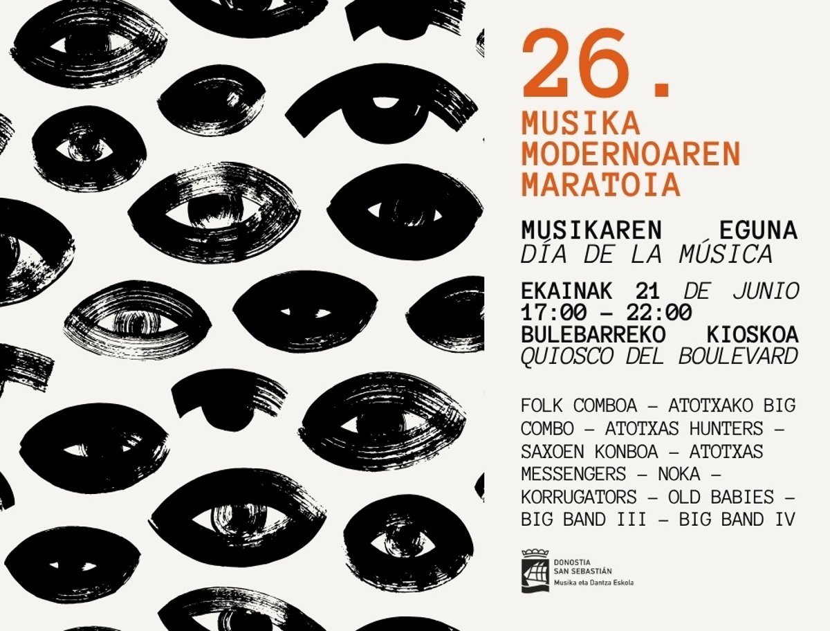 Musika Modernoaren 26. Maratoiak hamar talde bilduko ditu igandean ...